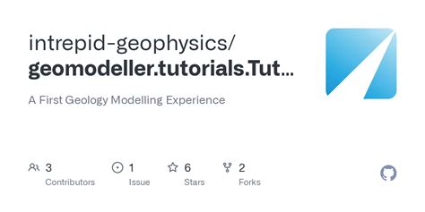 GitHub Intrepid Geophysics Geomodeller Tutorials TutorialA A First Geology Modelling Experience