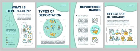 Deportation Process Vector Infographic Template Idea Detention Infochart Vector Idea Detention