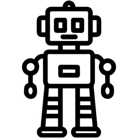 Premium Vector Robot Pictogram