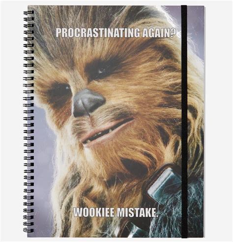Star Wars Chewbacca Notebook SWNZ Star Wars New Zealand