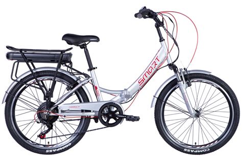 Rower elektryczny składany eSMART 36V 12 5Ah 250W rama 15 cali koło 24