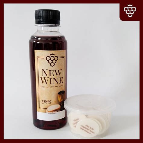 Jual Minuman Perjamuan Kudus Gereja Isi 250 Hosti Ayat Shopee Indonesia