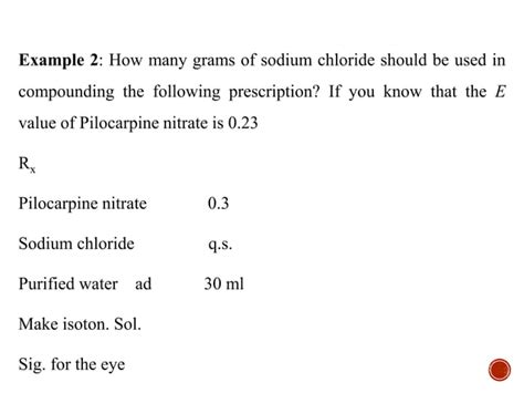 Lecture One Isotonic Solution Pptx