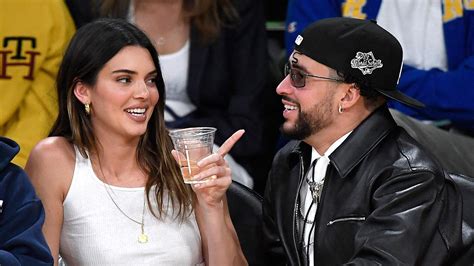 Bad Bunny Wears K Necklace Amid Kendall Jenner Romance Us Weekly
