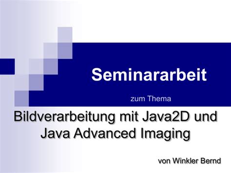 Was Ist Java Advanced Imaging
