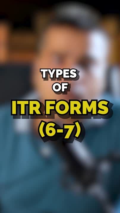 Sri Niwash And Co On Linkedin Understanding Different Types Of Itr Forms A Complete Guide Check Out…