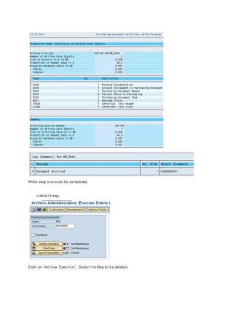 Sap Archiving Process