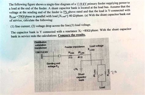 Solved The Following Figure Shows A Single Line Diagram Of A 138 Kv