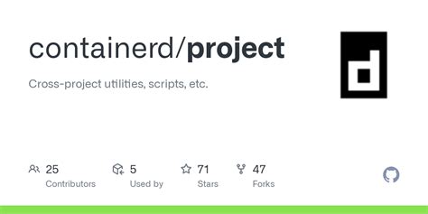 github containerd project cross project utilities scripts etc