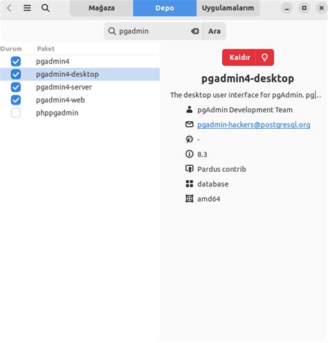 postgresql kurdum ancak 5432 port hatası aldım yükleme ve kaldırma