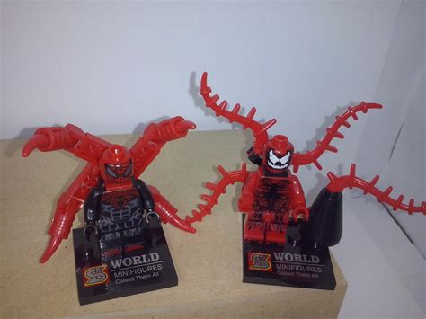 Homem Aranha Carnificina Peter Parker Venom 8 Bonecos Lego R 44 99