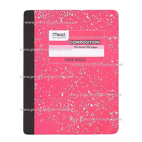 Red Composition Notebook Clipart At Carolyn Cotter Blog