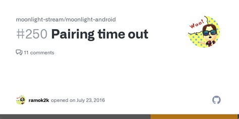 Pairing Time Out · Issue 250 · Moonlight Streammoonlight Android · Github