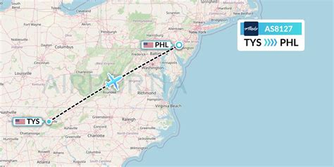 As8127 Flight Status Alaska Airlines Knoxville To Philadelphia Asa8127