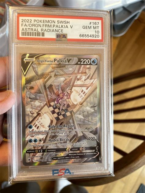 Mavin Origin Forme Palkia V Psa 10 Astral Radiance 167189 Alt Art