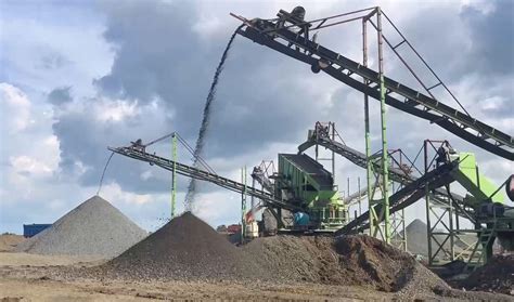 T H Limestone Crushing Plant In Cambodia Jxsc Machinery