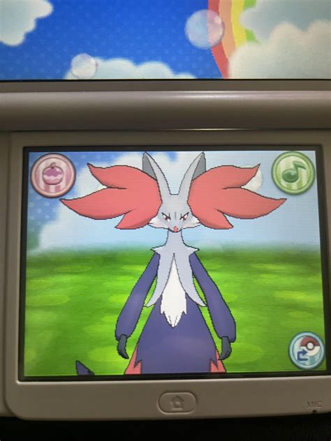 Gen 6 I Made A Post A Few Days Ago About A First Try Shiny Fennekin I