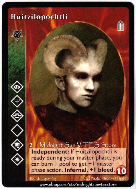 Huitzilopochtli Baali Vtes Vtes Vampire Ccg Eur 335 Picclick Fr