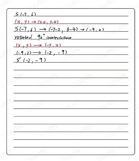 Solved Rectangle STUV Is Shown On A Coordinate Plane If Rectangle STUV Is Translated Using