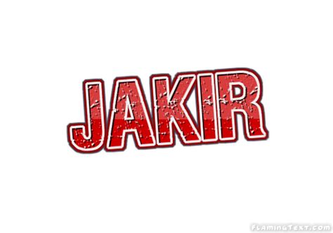Jakir Logo Free Name Design Tool From Flaming Text