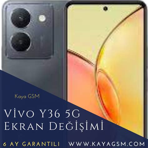 Vivo Y36 5g Ekran Değişimi Acil Cep Tamiri Kaya Gsm