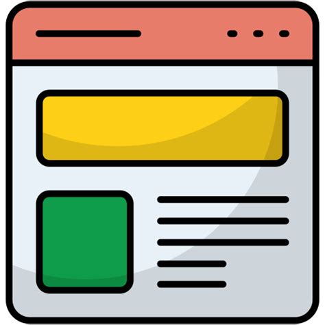 Web Design Generic Outline Color Icon