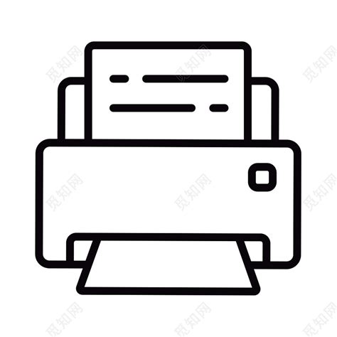 打印机图标图片素材免费下载 觅知网