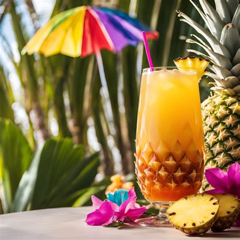 Pineapple Rum Punch Recipe A Tropical Party In A Glass