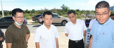 鲁正兰调研海棠区重点项目和风情小镇建设情况工作