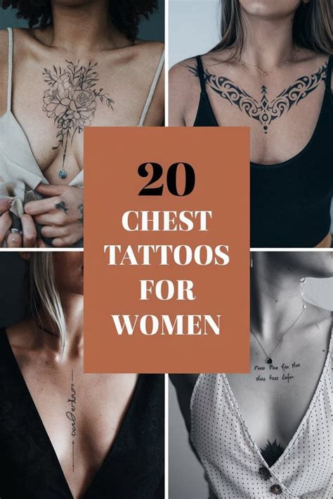 20 Fierce Chest Tattoos That Women Are Rocking Right Now