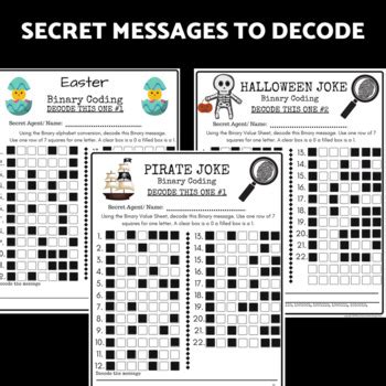 Binary Coding MEGA BUNDLE Unplugged By Curiosity And The Hungry Mind