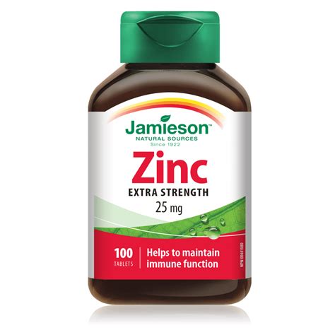 Jamieson Zinc 25mg 100 S Kenya