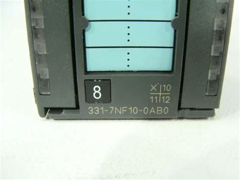 Siemens Simatic S7 6es7 331 7nf10 0ab0 Analog Input Module At Rs 999
