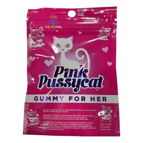 Pink Pussycat Gummies For Her 1 Each ⋆ Us Royal Honey