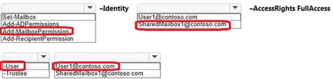 how should you complete the relevant windows powershell commands