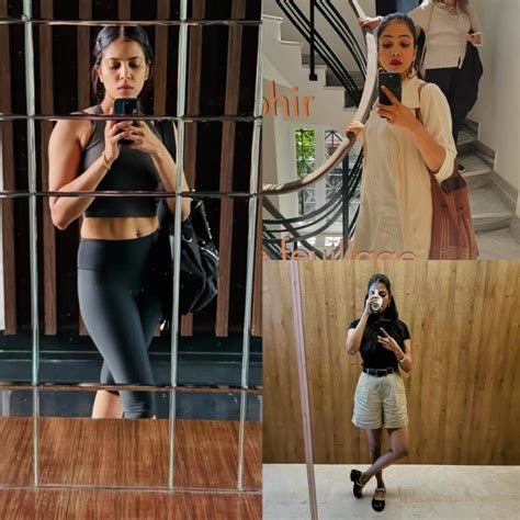 Malavika Mohanan Turns Mirror Selfie Queen Unveils Her Week Highlights