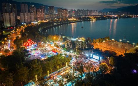 重庆开州：灯火璀璨“夜经济” 激发消费新活力 人民图片网