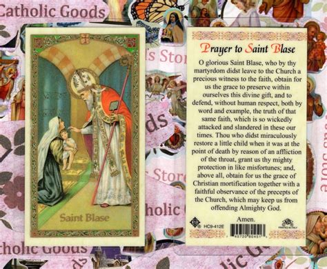 Saint Blaise Prayer