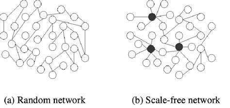 4 Random Network A And Scale Free Network B In The Scale Free