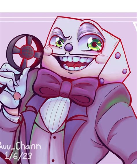 King Dice 🎲🔥 Fanart By Me 💗 Rcuphead