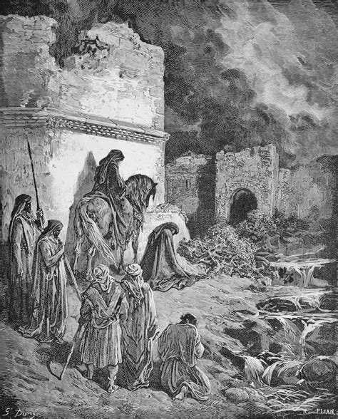 Jeremiah And His Companions In Front Of The Gates Of Jerusalem In The