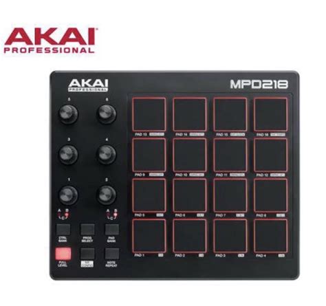 Akai Mpd218 Midiコントローラー メルカリ