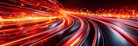 Premium Photo Dynamic Traffic Flow At Night Capturing The Essence Of Urban Speed And Motion