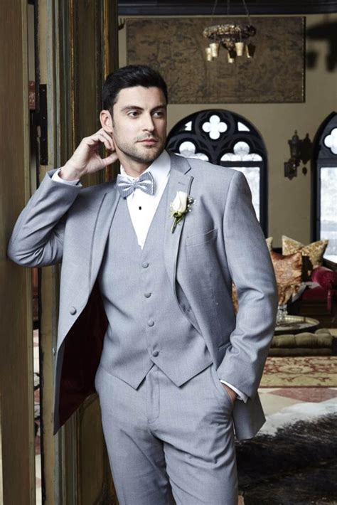 Infinity Heather Grey Tuxedo Jacket