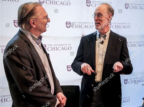 University Chicago Booth School Business Professor Editorial Stock
