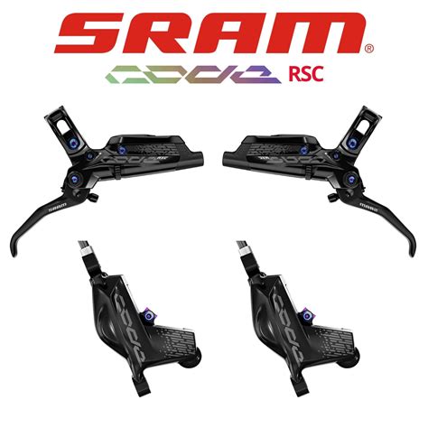 sram code rsc 4 piston disc brakes db code rsc a1 bikecomponents ca