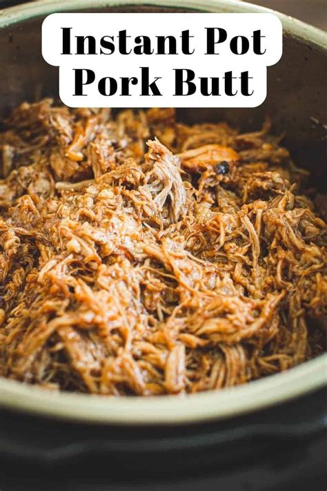 Instant Pot Pork Butt Aimee Mars