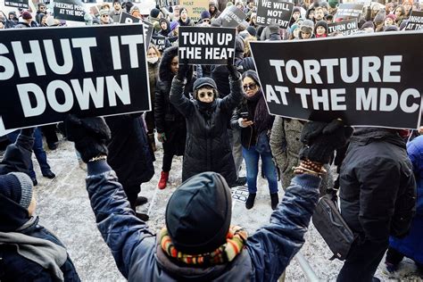 Brooklyn Mdc Prison Gets Power And Heat Back After Days Of Protest