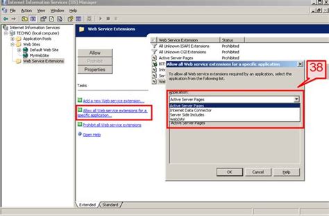 iis installation on windows 2003 server