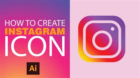 Adobe Illustrator Tutorial How To Create Instagram Icon